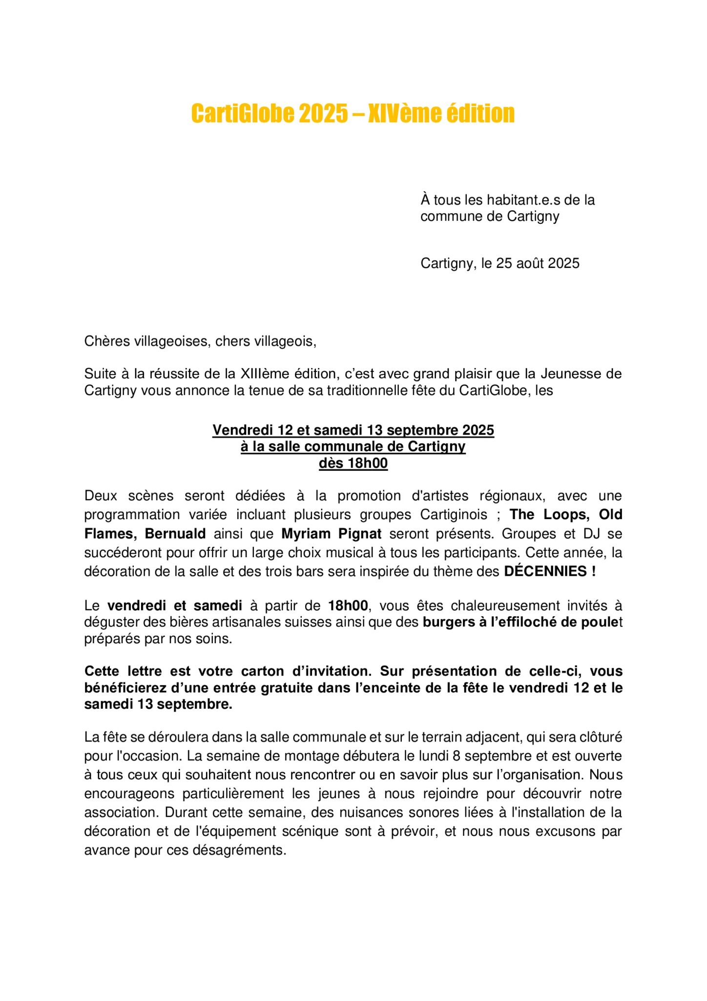 Contact – Commune de Cartigny